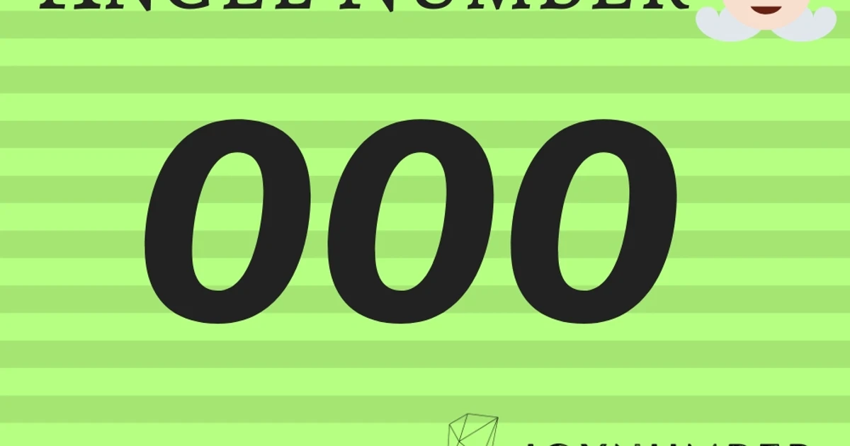 000 Angel Number - You’re One With The Universe!