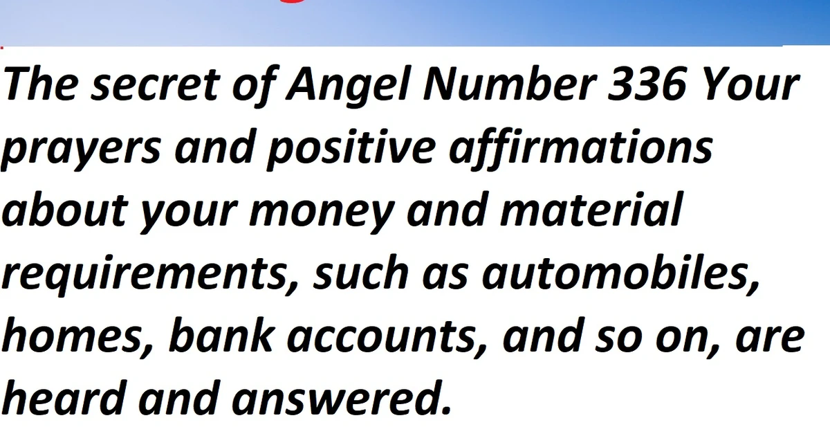 336 Angel Number Brings A Message Of Reassurance