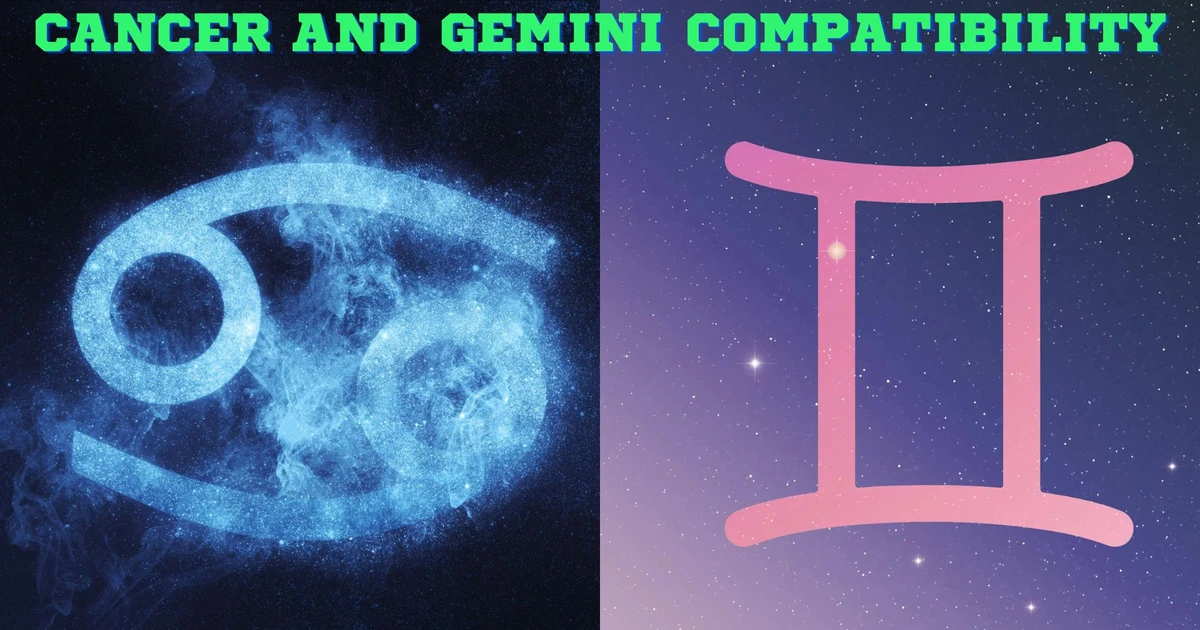 Cancer And Gemini Compatibility - Quite Promising